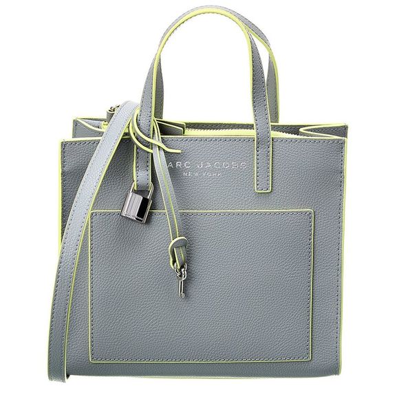 Marc Jacobs | Bags | Marc Jacobs Grind Mini Leather Tote | Poshmark